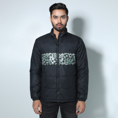 MENS HIGH NECK JACKET - REGULAR FIT