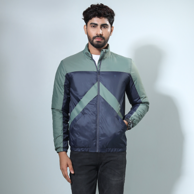 MENS HIGH NECK JACKET - REGULAR FIT