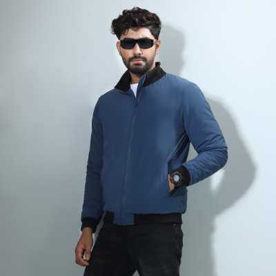 MENS HIGH NECK JACKET - REGULAR FIT